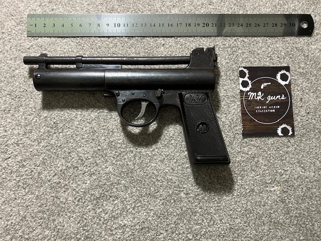 Webley Mark II "Target Model" Air Pistol. - MK Guns