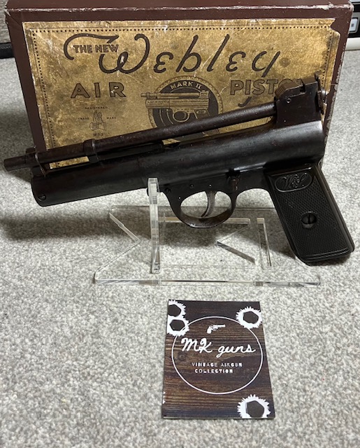 Webley Mark II "Target Model" Air Pistol. - MK Guns