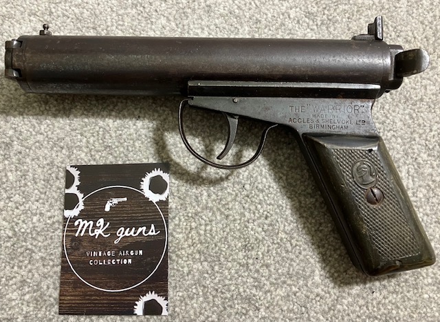 Accles & Shelvoke "The Warrior" .177 Air Pistol. - MK Guns
