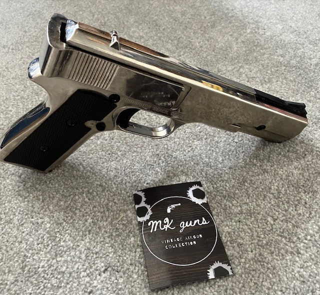 Chrome G10 .177 BB Repeater. - MK Guns