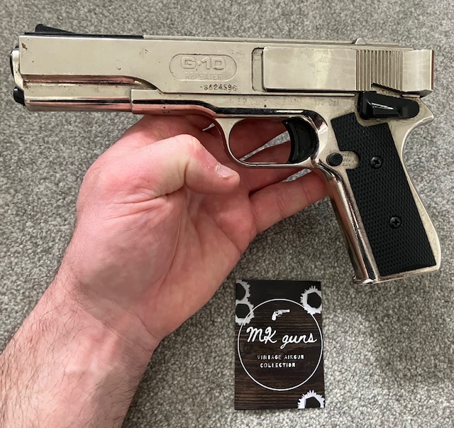 Chrome G10 .177 BB Repeater. - MK Guns
