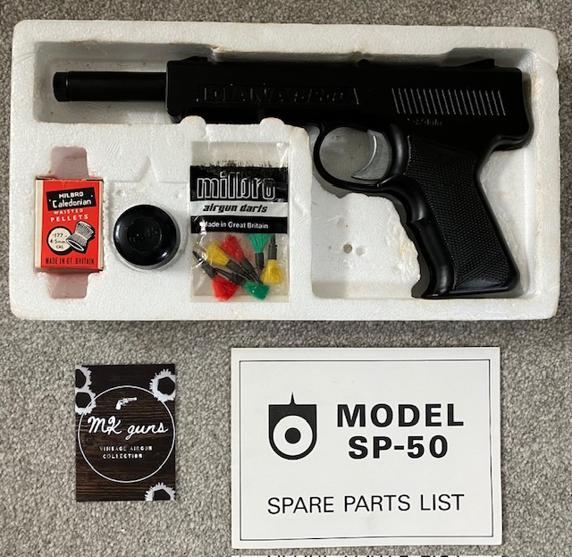 Diana SP50 Pop Out Pistol. - MK Guns