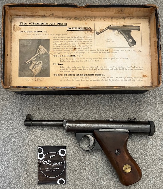 Haenel Model 28 .177 Air Pistol. - MK Guns