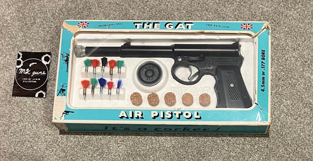 T J Harrington "The Gat Boxed" .177 Pop Out Pistol. - MK Guns