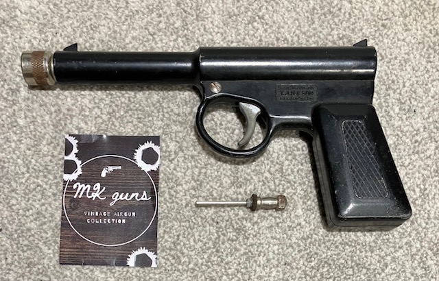 T J Harrington "The Gat Red Box" .177 Pop Out Pistol. - MK Guns