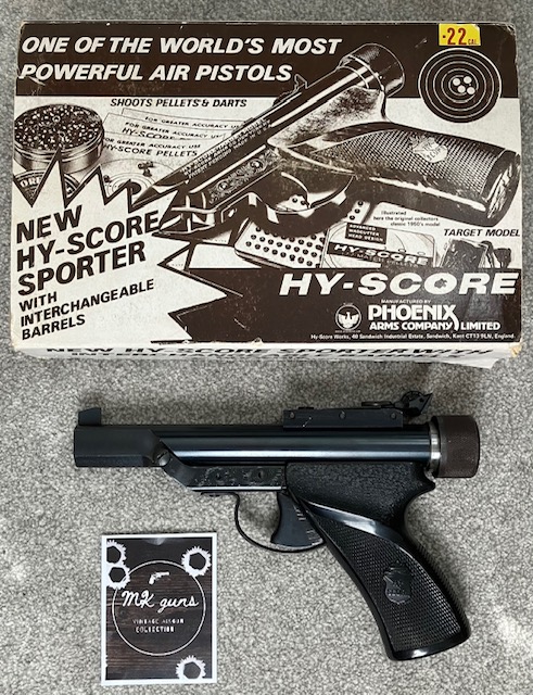 Hy-Score Sporter .177 Air Pistol. - MK Guns
