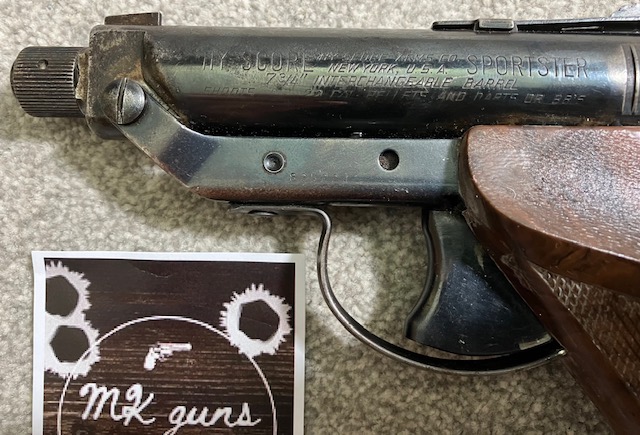 Hy-Score 803 Sportster .177 Air Pistol. - MK Guns