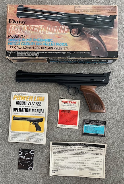 Daisy Powerline 717 .177 Air Pistol. - MK Guns