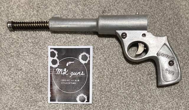 British Cub .177 Pop Out Pistol. - MK Guns