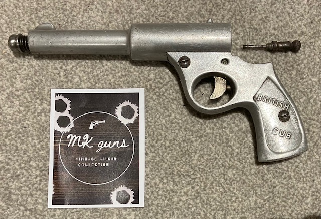 British Cub .177 Pop Out Pistol. - MK Guns