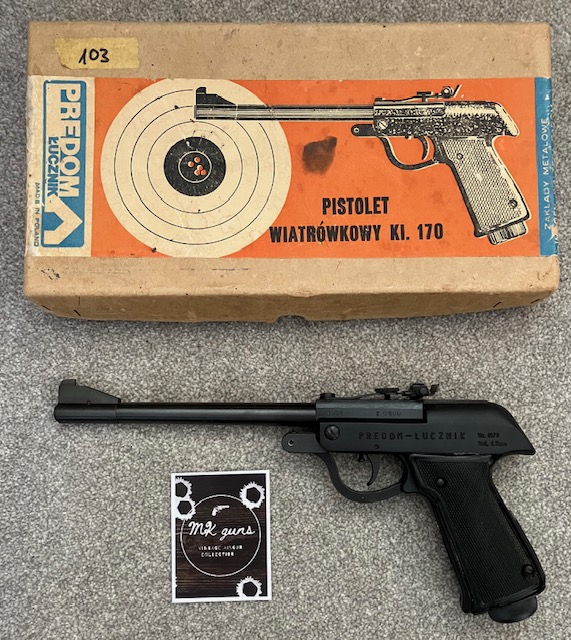 Predom Lucznik Model 170 .177 Air Pistol. - MK Guns