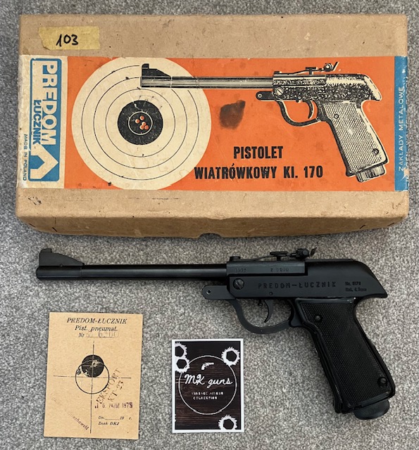 Predom Lucznik Model 170 .177 Air Pistol. - MK Guns