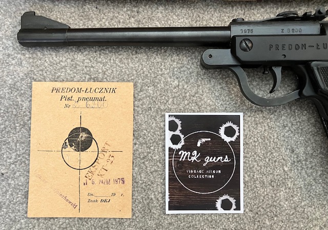 Predom Lucznik Model 170 .177 Air Pistol. - MK Guns