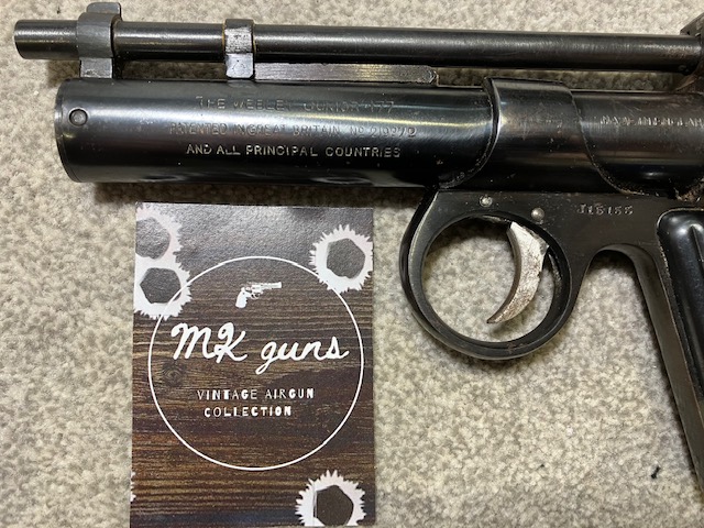 Webley Junior "Tin Grip" .177 Air Pistol. - MK Guns