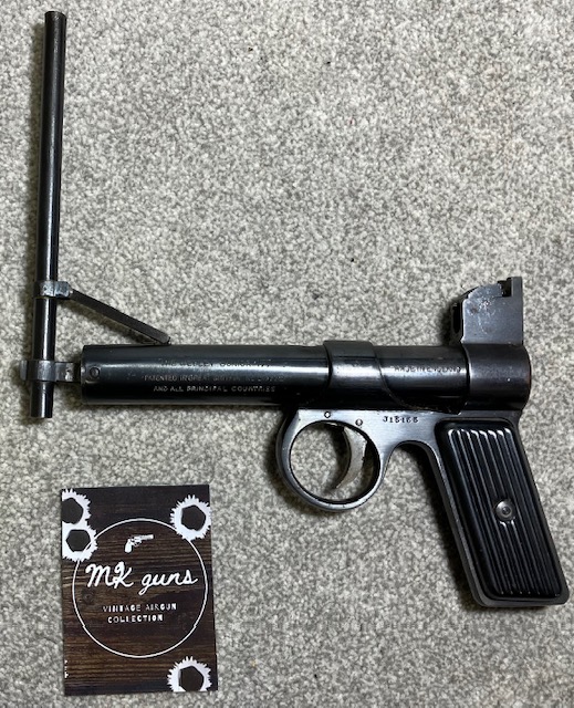 Webley Junior "Tin Grip" .177 Air Pistol. - MK Guns