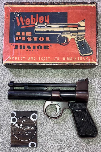 Webley Junior .177 Air Pistol. - MK Guns