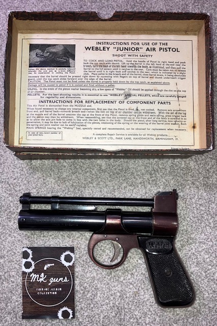 Webley Junior .177 Air Pistol. - MK Guns