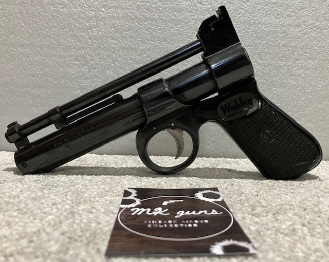 Webley Junior "Extended Grips" .177 Air Pistol. - MK Guns