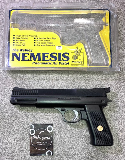 Webley Nemesis "Blister Pack" .177 Air Pistol. - MK Guns