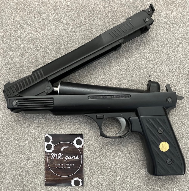 Webley .177 Nemesis "Black" Pneumatic Air Pistol. - MK Guns