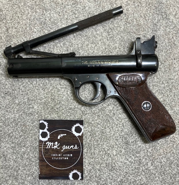 Webley Premier "B-Series" .22 Air Pistol. - MK Guns