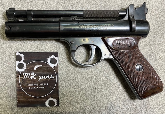 Webley Premier "B-Series" .22 Air Pistol. - MK Guns