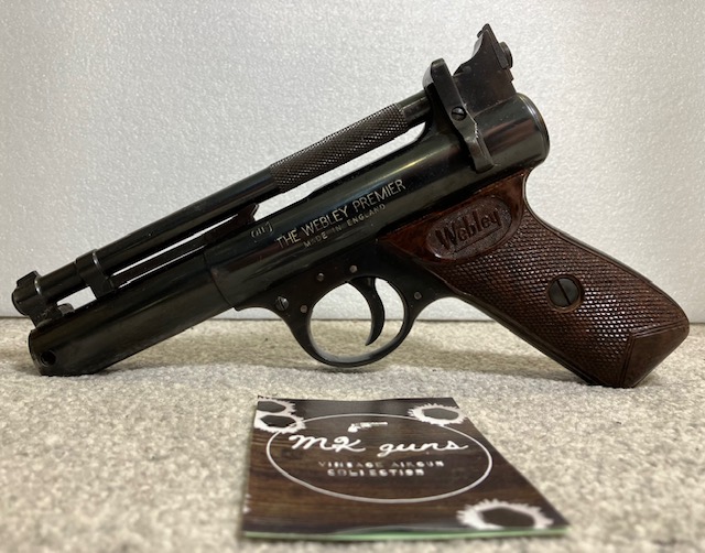Webley Premier "B-Series" .22 Air Pistol. - MK Guns