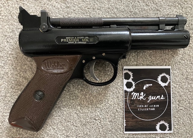 Webley Premier MK2 .22 Air Pistol. - MK Guns
