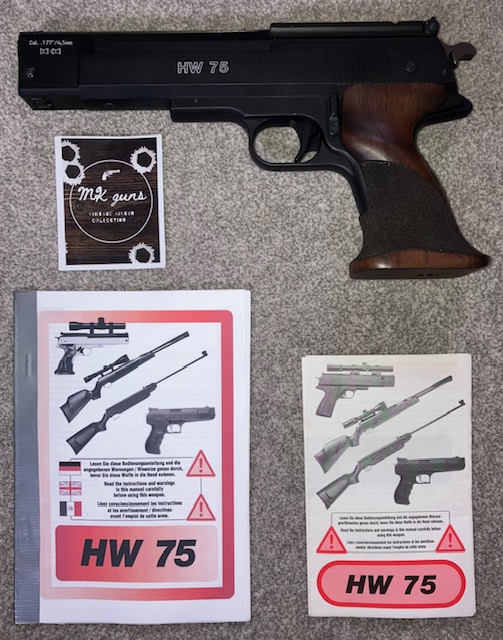 Weihraunch HW75.177 Air Pistol. - MK Guns