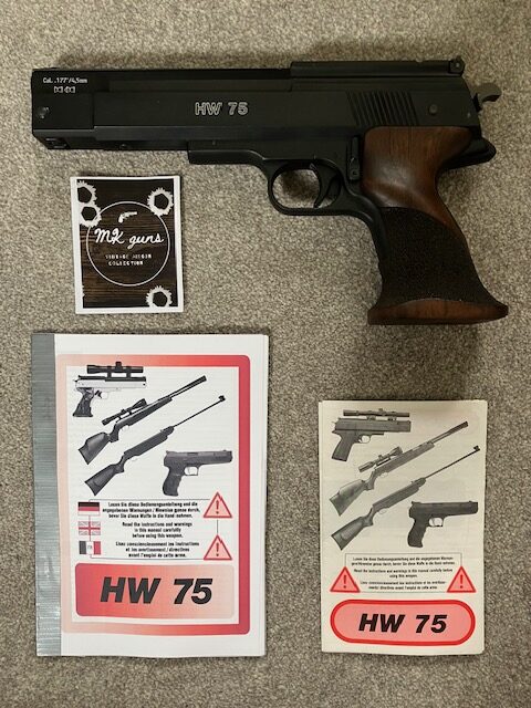 Weihraunch HW75.177 Air Pistol. - MK Guns