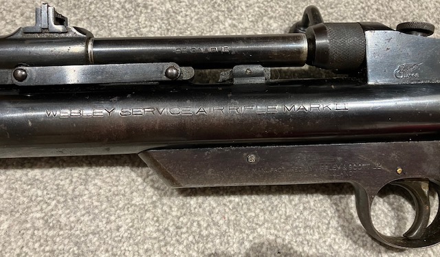 Webley .22 MK2 Service Rifle. - MK Guns