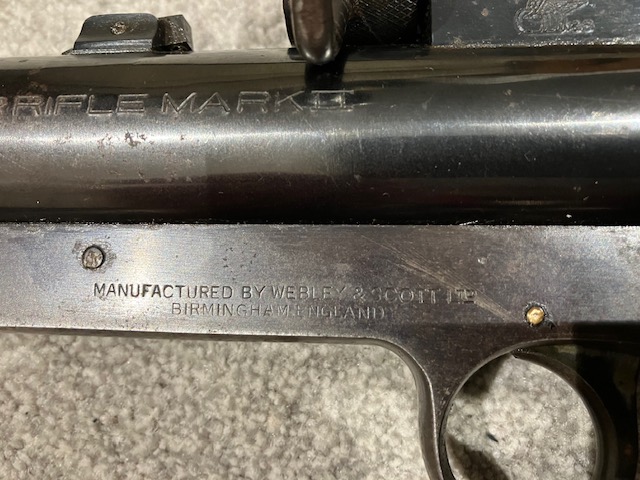 Webley .22 MK2 Service Rifle. - MK Guns