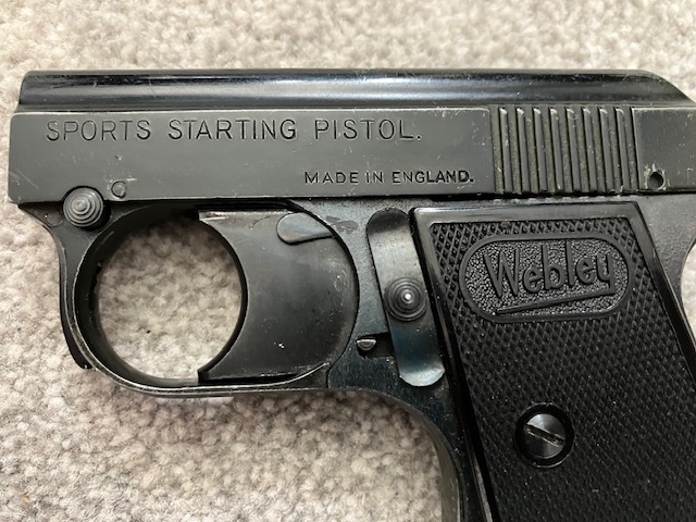 Webley MK1 Starting Pistol. - MK Guns