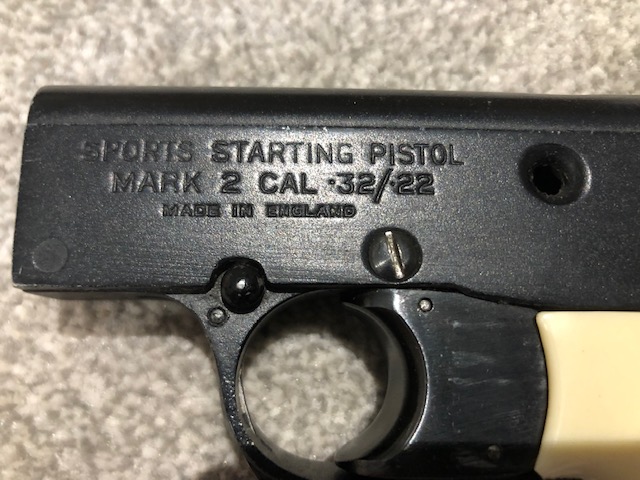 Webley MK2 Starting Pistol. - MK Guns