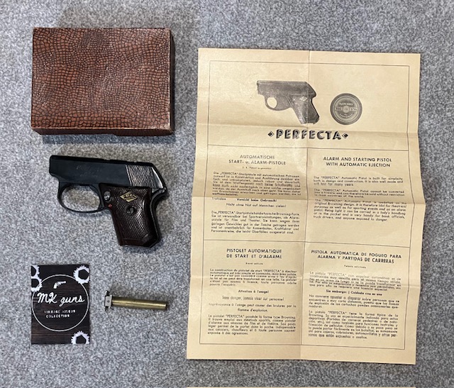 Perfecta A-Start Starting Pistol (Brown Box). - MK Guns