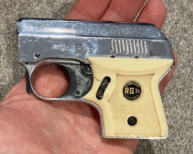 Rohm RG3S Chrome Starting Pistol. - MK Guns