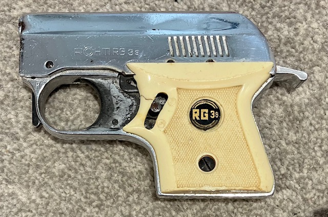 Rohm RG3S Chrome Starting Pistol. - MK Guns