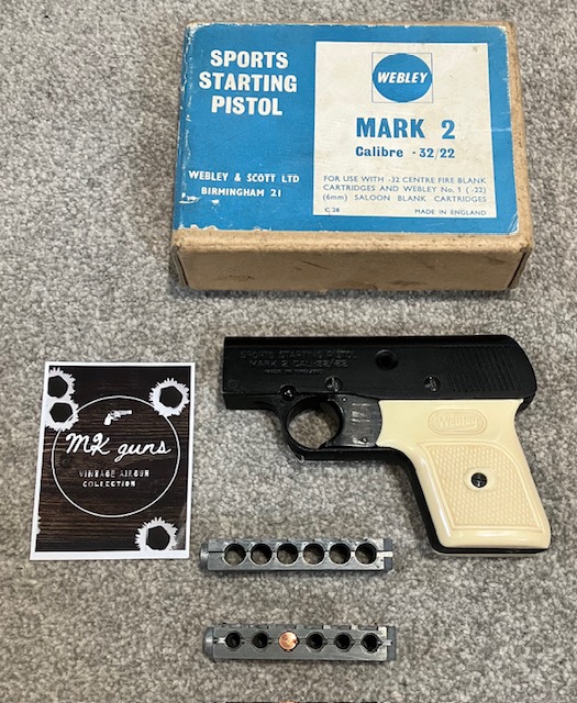 Webley MK2 Starting Pistol. - MK Guns