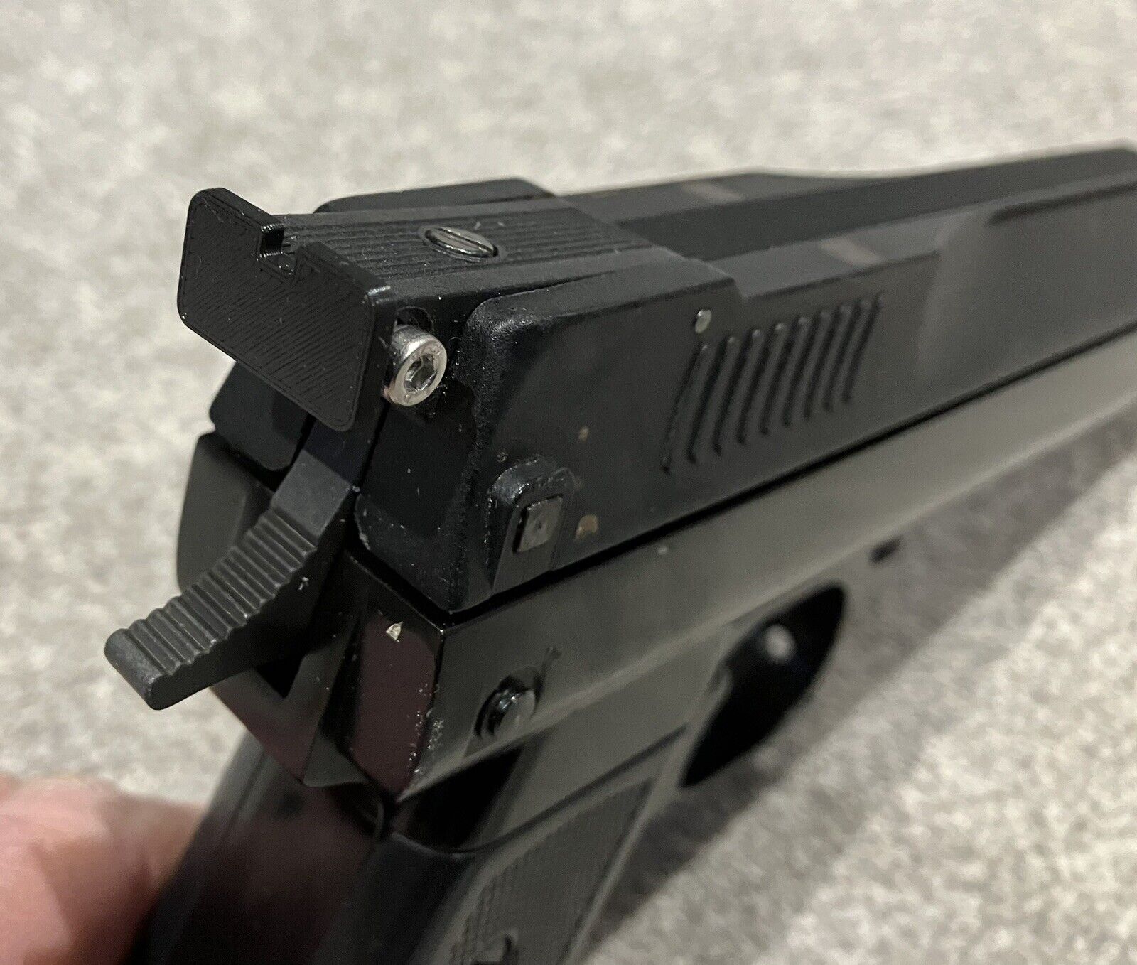 Webley Nemesis Pneumatic Rear Sight Blade. - MK Guns