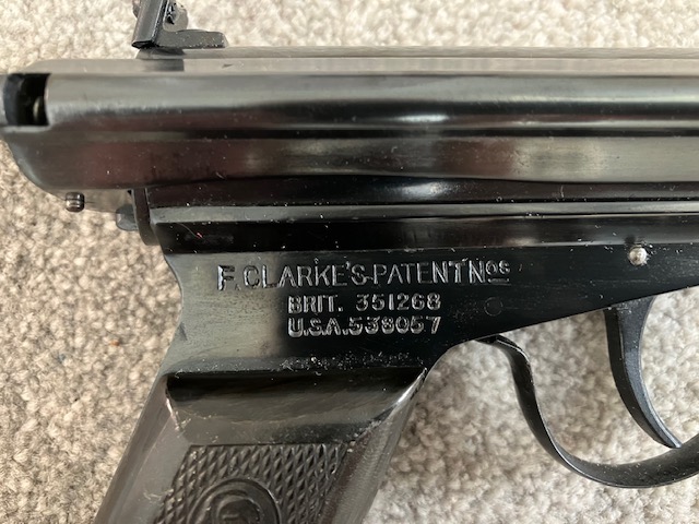 Accles & Shelvoke "The Warrior" .177 Air Pistol. - MK Guns