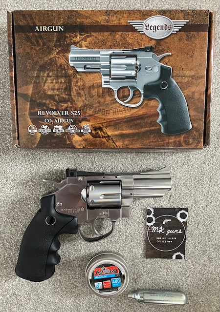 Umarex Revolver S25 .177 Air Pistol. - MK Guns
