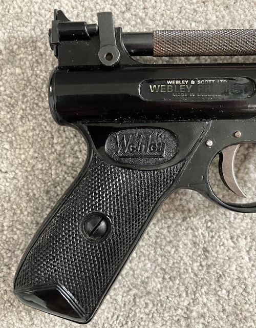 Webley Premier .22 Air Pistol. - MK Guns