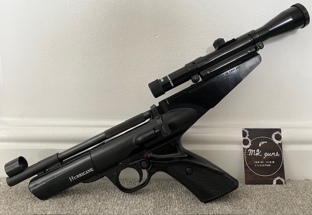 Webley Hurricane .22 Air Pistol Inc Scope. - MK Guns