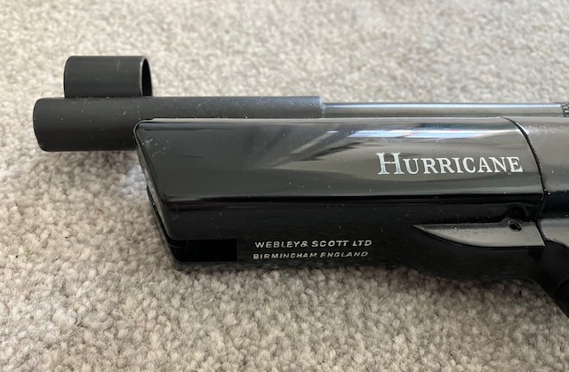 Webley Hurricane .22 Air Pistol Inc Scope. - MK Guns