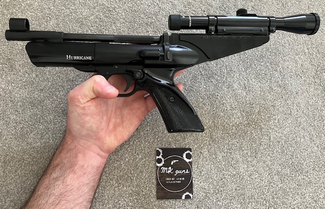 Webley Hurricane .22 Air Pistol Inc Scope. - MK Guns