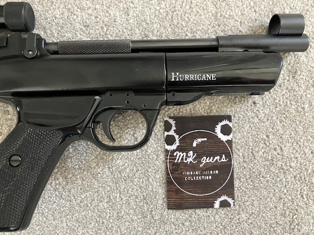 Webley Hurricane .22 Air Pistol Inc Scope. - MK Guns