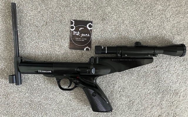 Webley Hurricane .22 Air Pistol Inc Scope. - MK Guns