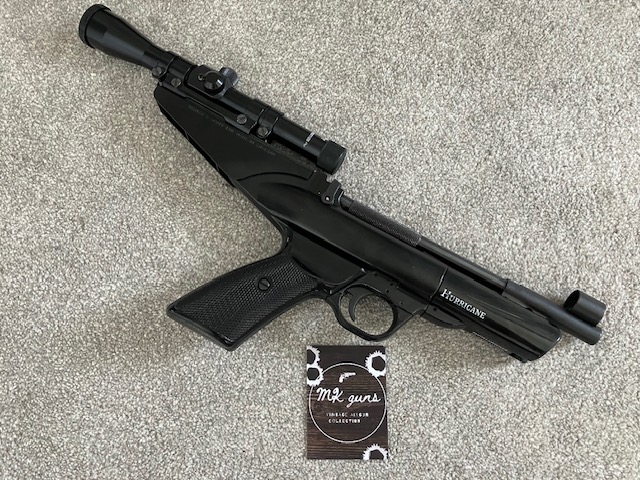 Webley Hurricane .22 Air Pistol Inc Scope. - MK Guns