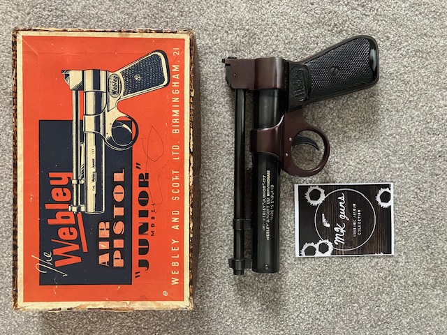 Webley Junior .177 Air Pistol. - MK Guns