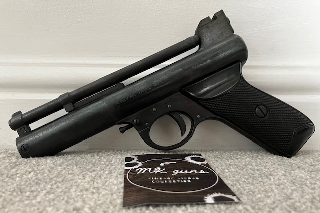 Webley MK1 Pre War "Slant Grip" .177 Air Pistol. - MK Guns